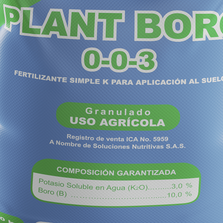 Plant Boro – Soluciones Nutritivas ltd